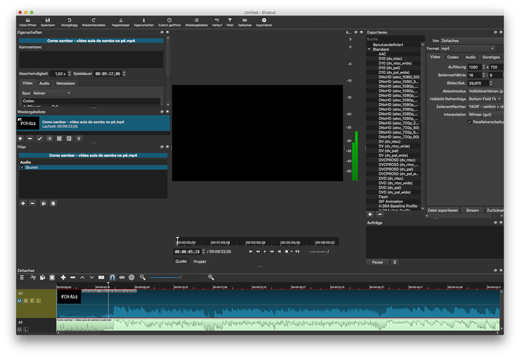 Muting a video doesn't work for me - Help/How To - Shotcut Forum Muting a video doesn't work for me - Help/How To - Shotcut Forum