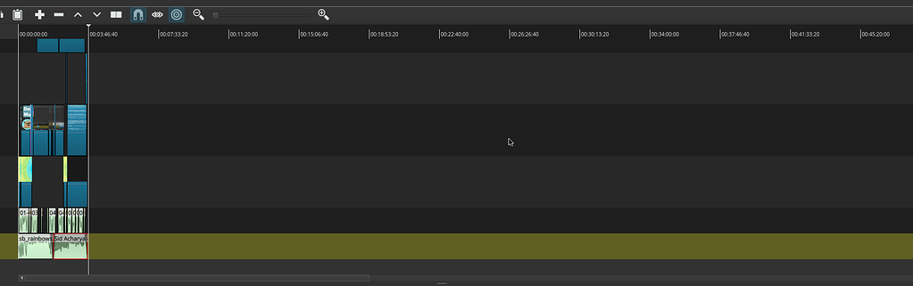 How to remove the empty part of the timeline? - Help/How To - Shotcut Forum