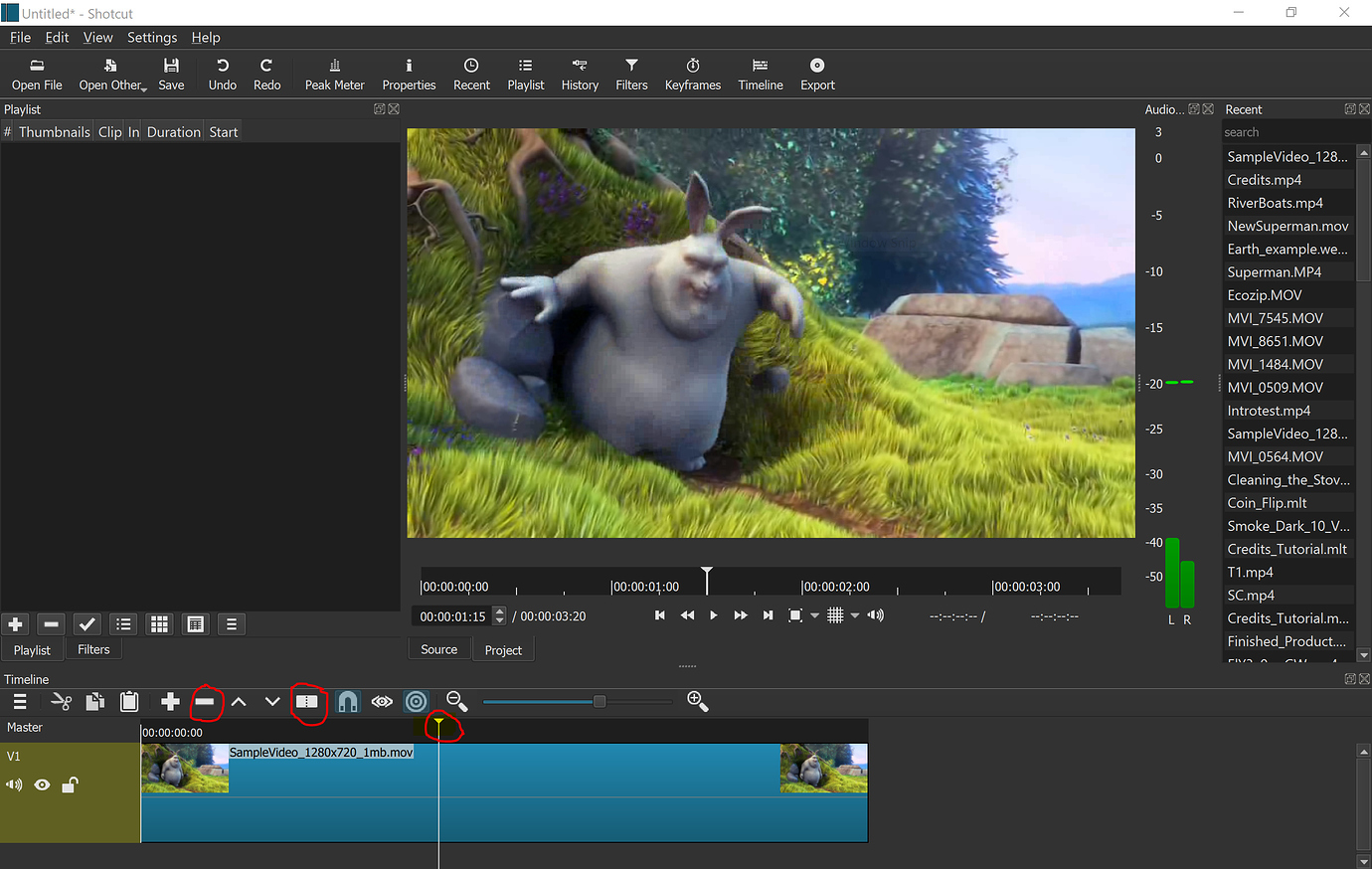 How to cut parts of the video - Help/How To - Shotcut Forum