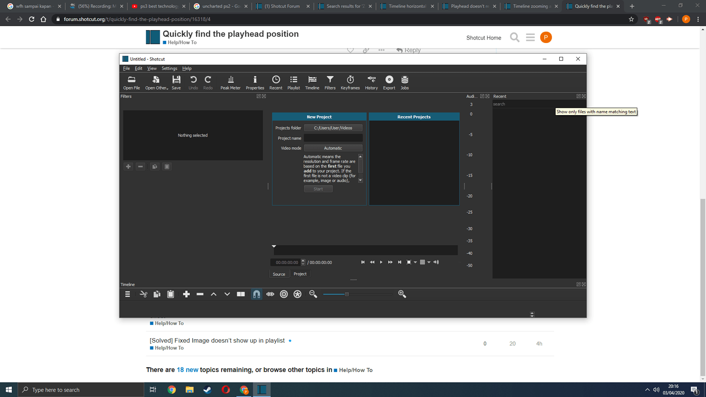 V20.04 BETA is now available - Announcement - Shotcut Forum
