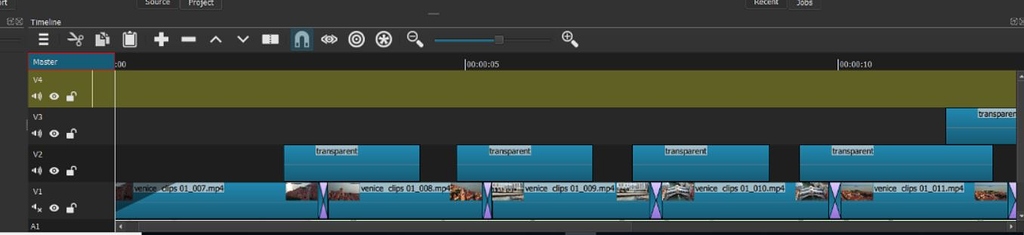 Clean diagonal swipe transition using HTML file overlaid on a ...