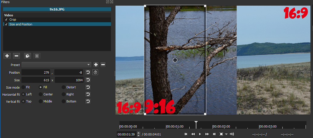 16:9 and 9:16 in one project? - Help/How To - Shotcut Forum