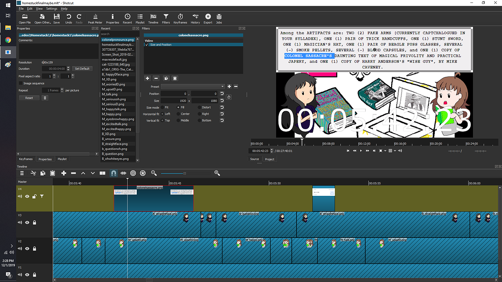 How to remove timecode in pictures? - Help/How To - Shotcut Forum