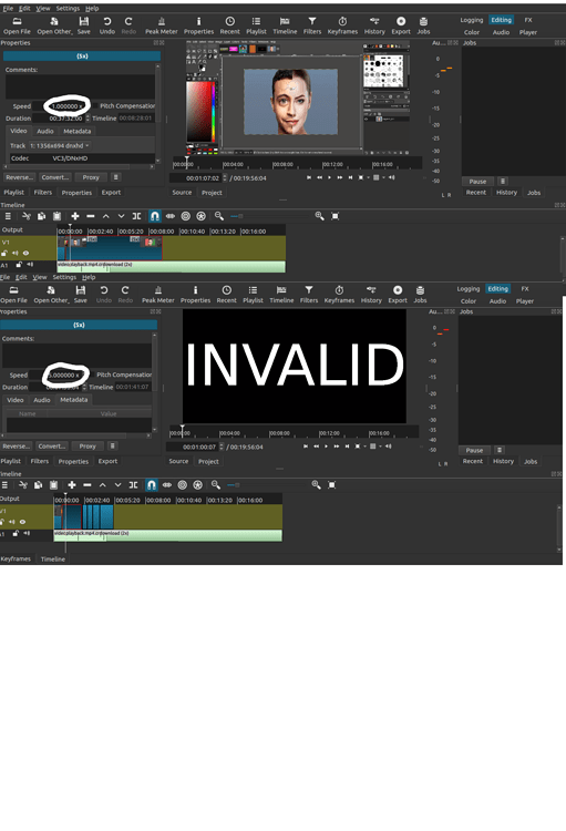Invalid screen - Help/How To - Shotcut Forum Invalid screen - Help/How To - Shotcut Forum