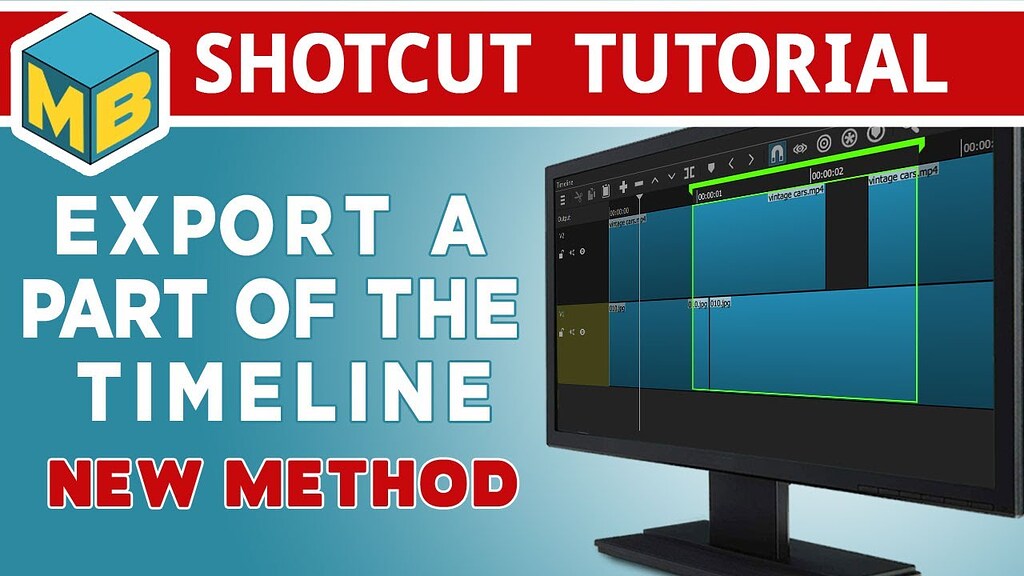 Export a part of the timeline - NEW METHOD - Tutorial - Shotcut Forum