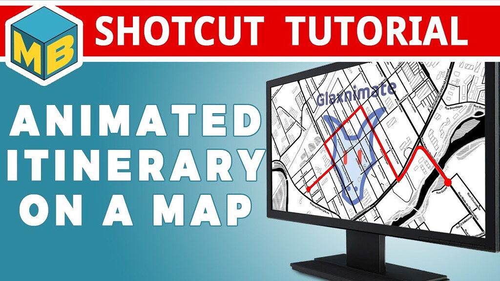 Draw an animated itinerary on a map with Glaxnimate - Tutorial ...