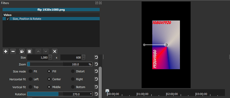 Video rotation for reels - Help/How To - Shotcut Forum