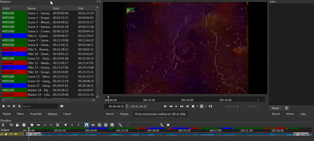 Exporting several marked clips at once - Suggestion - Shotcut Forum