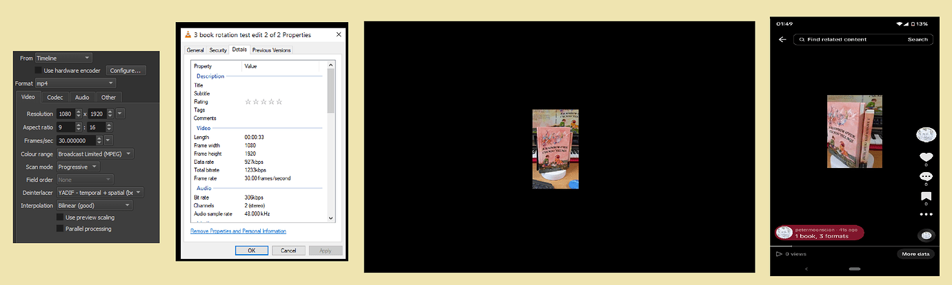 Shotcut export aspect ratio/sizing issue - Help/How To - Shotcut Forum