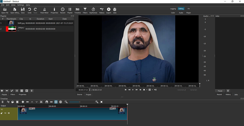 How i insert insert two pictures in one frame - Help/How To - Shotcut Forum