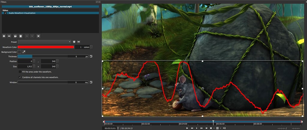 Audio Waveform Visualization - Documentation - English - Shotcut Forum