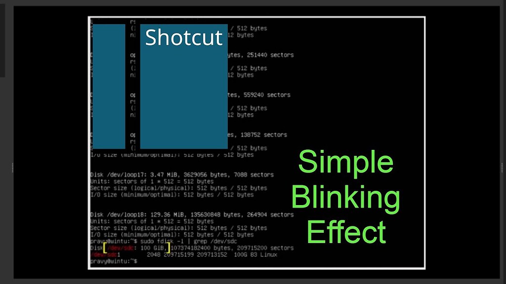 Simple Cursor blinking effect on your videos - Tutorial - Shotcut Forum