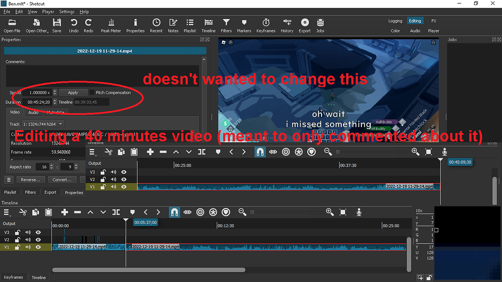 How to slowdown/speedup previewed video? - Help/How To - Shotcut Forum