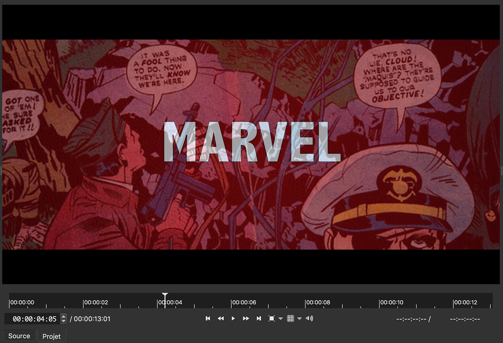 How to create a marvel intro? - Help/How To - Shotcut Forum