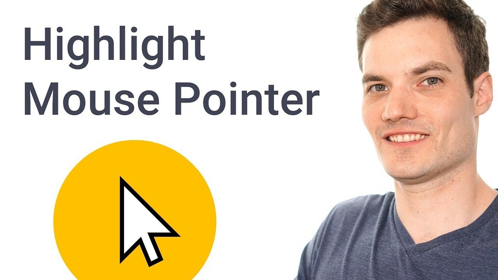 Cursor Highlighting For Tutorials Made Under Windows Help How To 