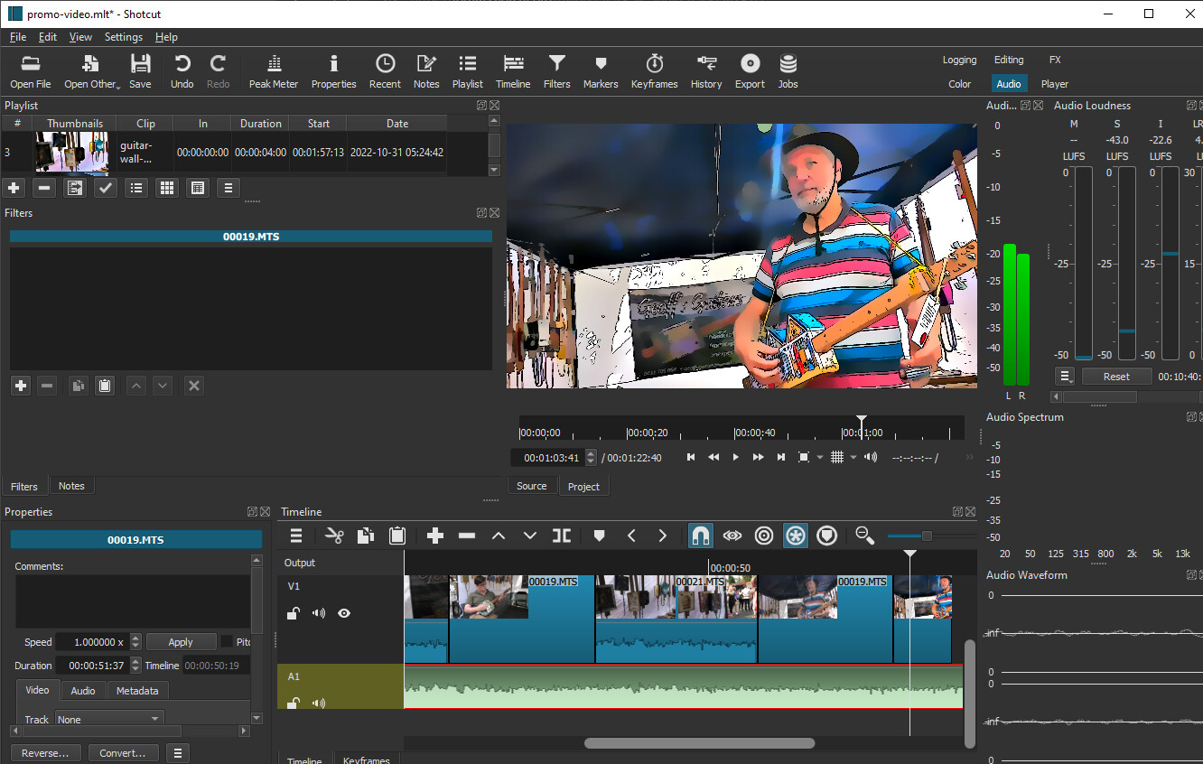 Video track vs Audio track - Help/How To - Shotcut Forum