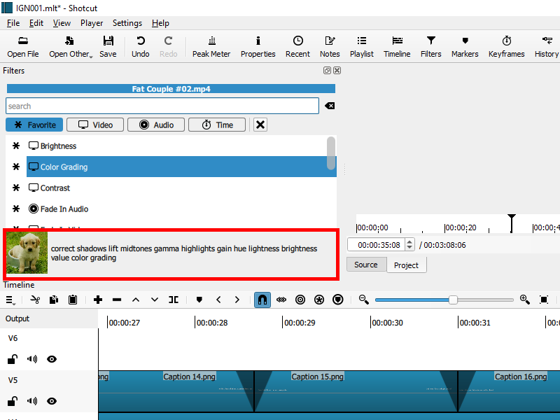 Remove Filter Preview On Mouseover List Of Filters Help How To 