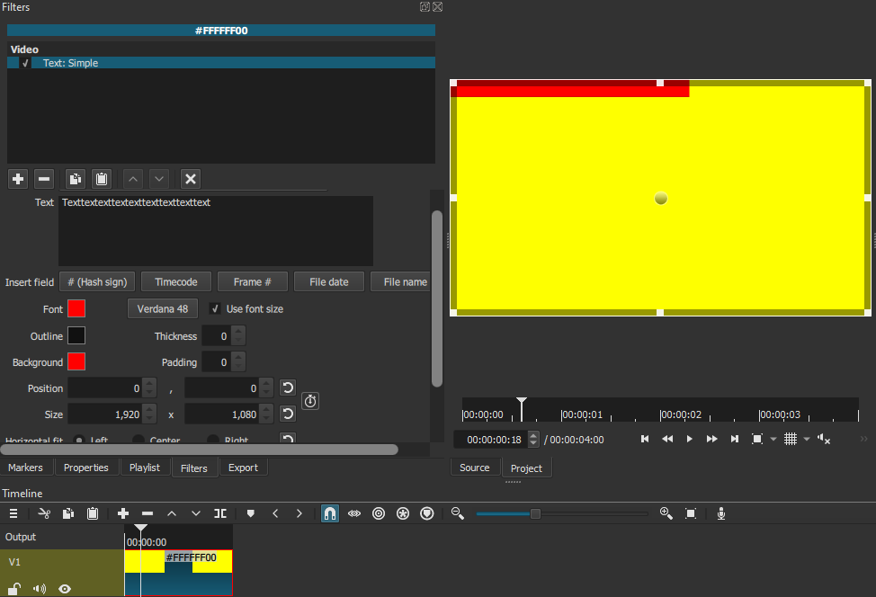 Bug Empty With Spaces Only Text Simple Is Ignored But Only When